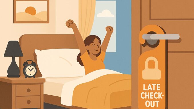 Hotel Late Check-out erklärt: Zeiten, Kosten, Tipps